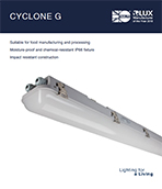 CYCLONE G - IP66 GRP weatherproof luminaire | Tamlite Lighting
