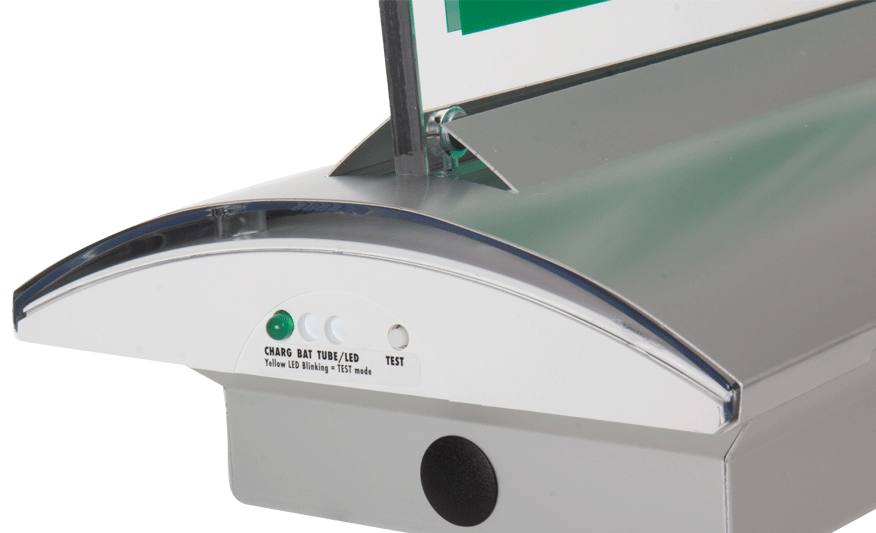 ELITE DL - Modern, architectural emergency exit sign, 3 hour rated ...