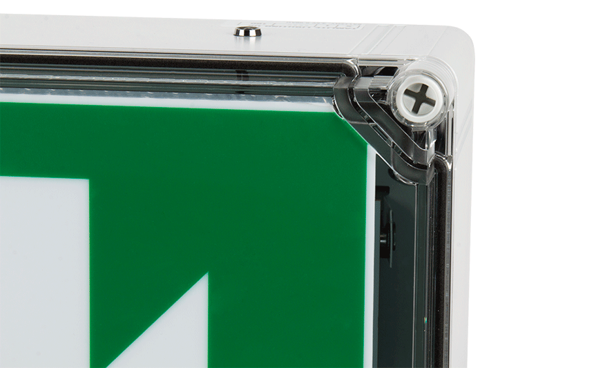 WP EXIT BOX - IP65 weatherproof emergency LED exit box | Tamlite Lighting